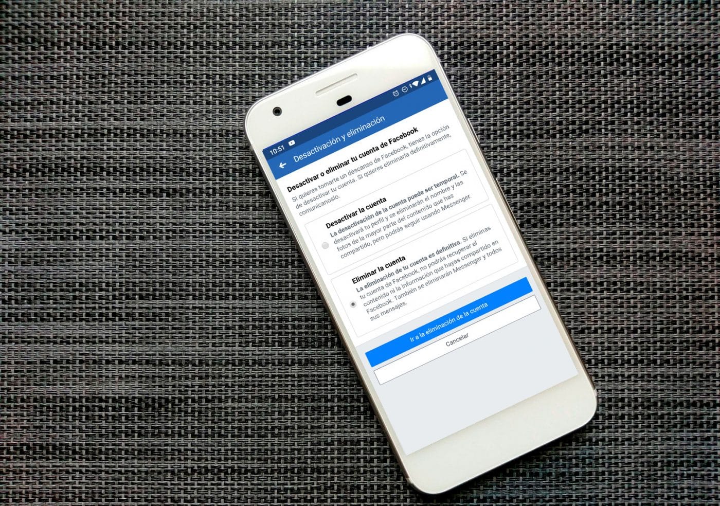 Facebook. Descubre como eliminar o desactivar tu cuenta - Katazu